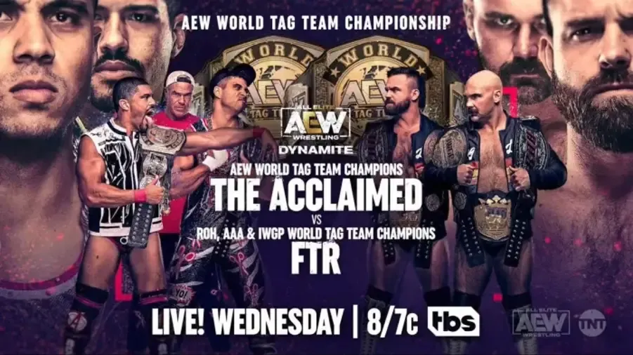 Acclaimed Vs. FTR, Samoa Joe Vs. Darby Allin Announced For 12/7 AEW Dynamite